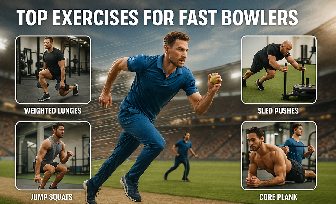 Top 10 Exercises for Fast Bowlers to Increase Bowling Speed